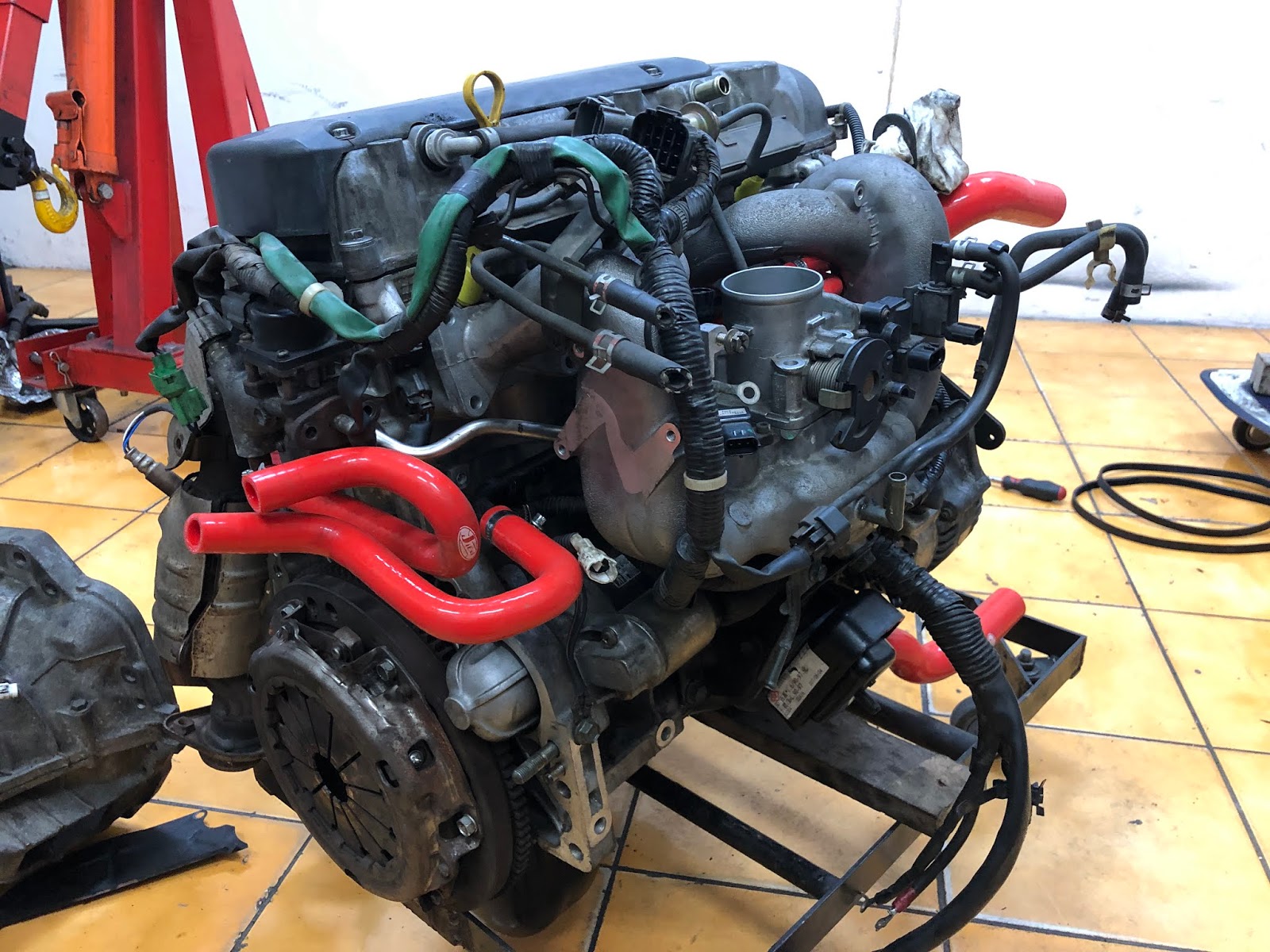 吉普瘋: 三代Jimny翻新與升級～M18A引擎組裝篇