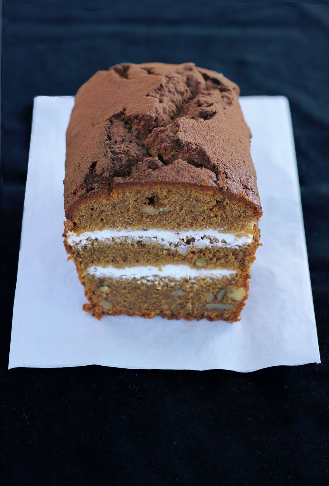 Isadora: Espresso walnut layer cake