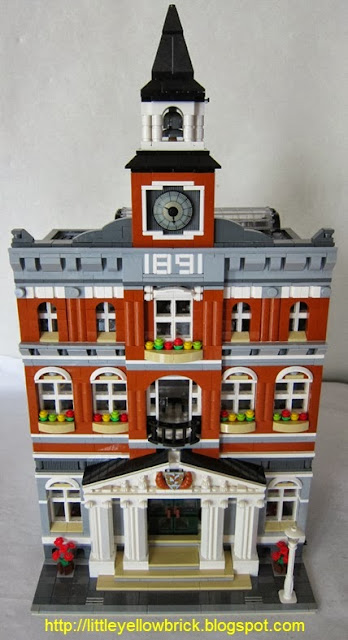 Little Yellow Brick - A Lego Blog: Our 16th Lego Project - 10224 Town Hall