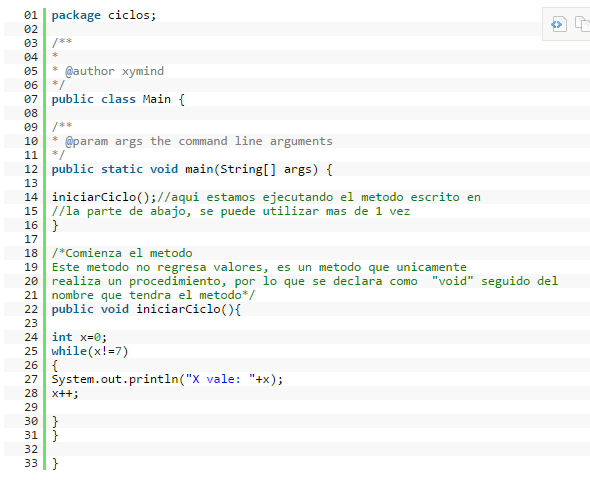 Ciclos,Contadores y Acumuladores en Java