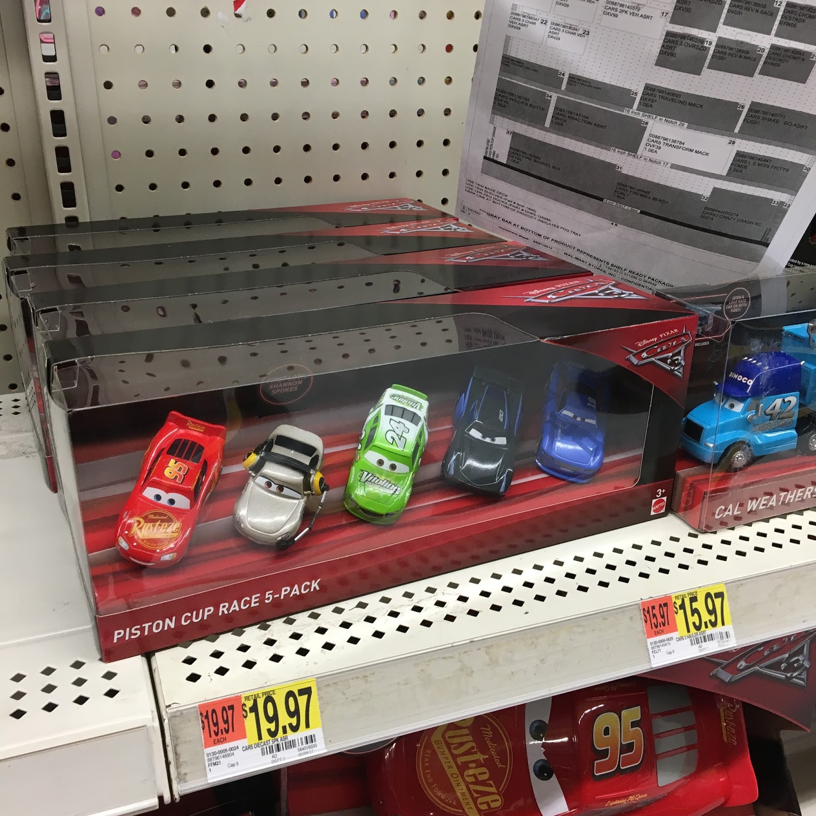 Dan the Pixar Fan: Events: Cars 3 Merch Release Roundup (Toys, Games ...