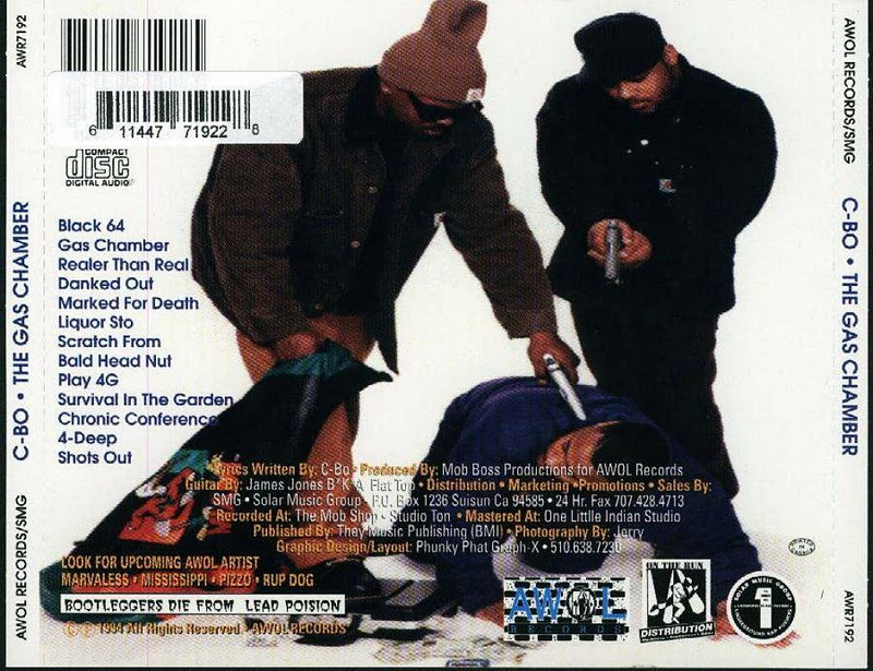 C-Bo - Gas Chamber (1993) Flac + 320kbps * RlsMaradona