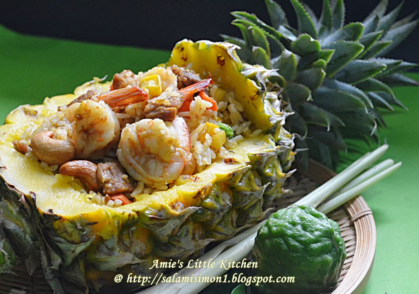 Pineapple Fried Rice (Khao Pad Sapparot) : Asian Food Fest (Thailand ...