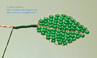 Beading for the very beginners: Raspberry