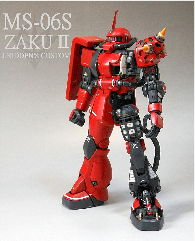 MG 1/100 Zaku II Ver. 2.0 Johnny Ridden Custom Painted Build