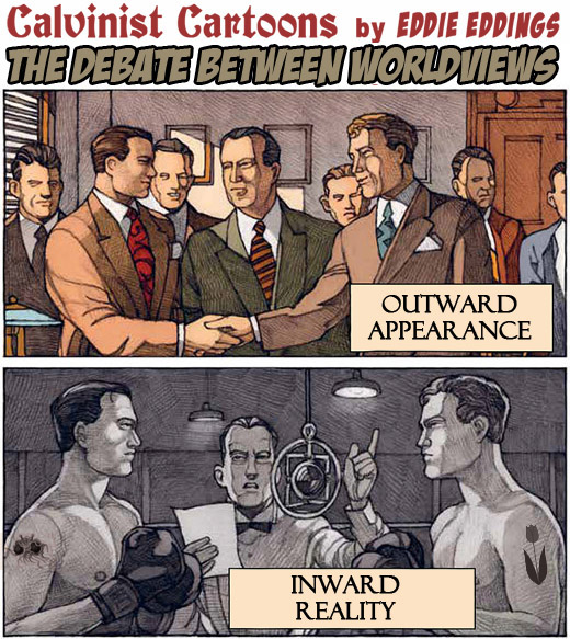 Calvinistic Cartoons: Fight the Good Fight
