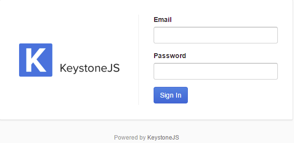 KeystoneJS (Node.js CMS & Web Application Platform)