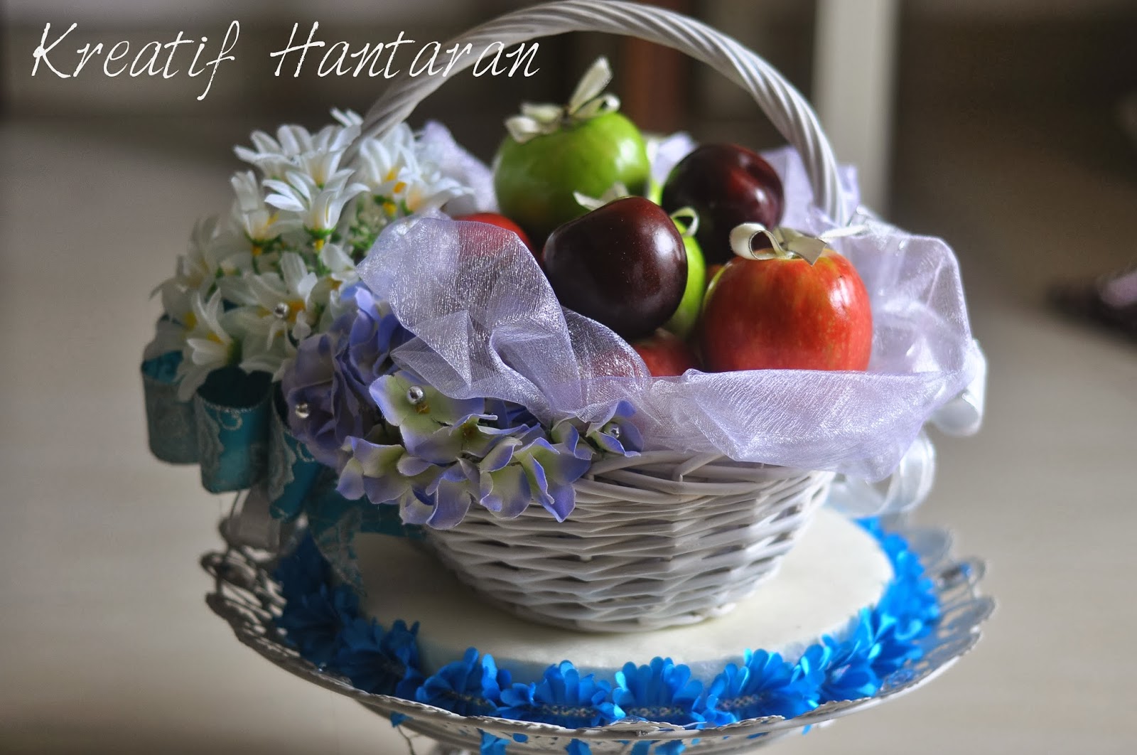 Kreatif Hantaran: Hantaran Merisik dari Nizam, Melaka - Bertemakan Biru ...