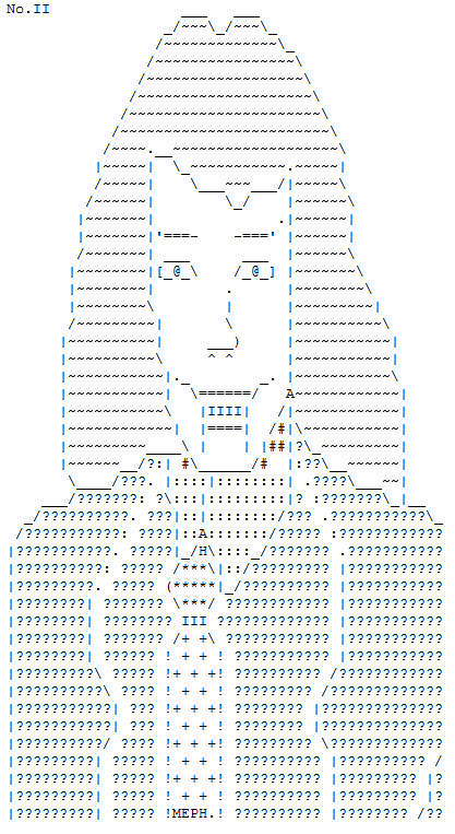 Halloween ASCII Art: Vampires