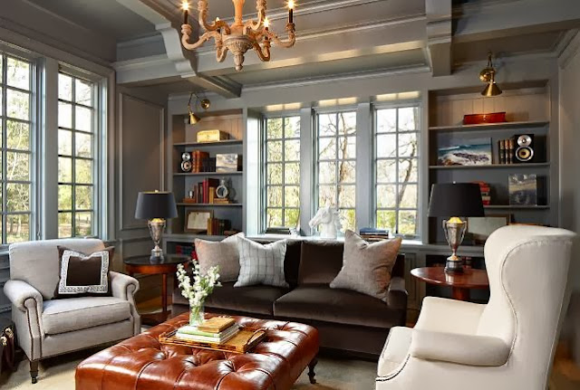 Lounging In Libraries | Kira Vath Interiors