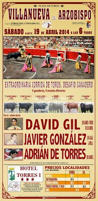 ...algo de memoria: El Torero de los Andes à Villanueva del Arzobispo