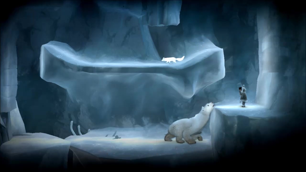 네버 얼론(Never Alone) #2 북극곰의 추격을 뿌리쳐라