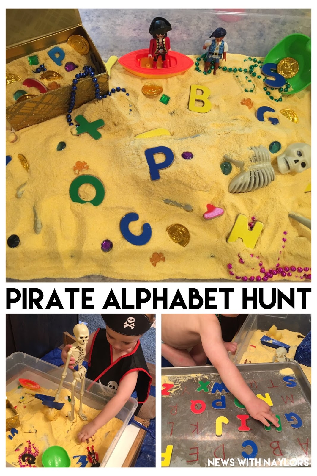 Pirate Alphabet Hunt