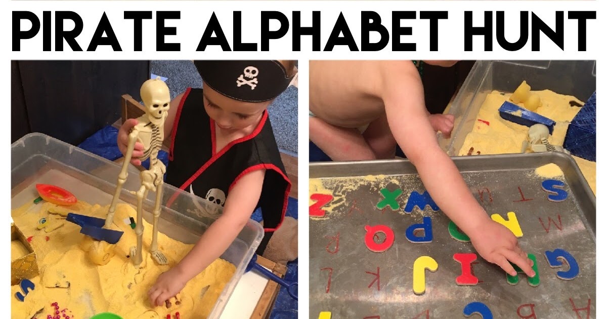 Pirate Alphabet Hunt
