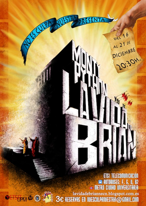 La Vida de Brian: Cartel definitivo