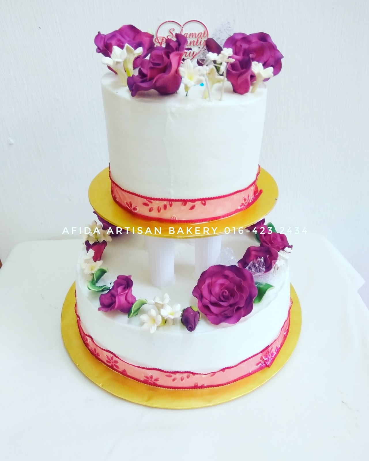 Koleksi Kek Kahwin 2 Tingkat