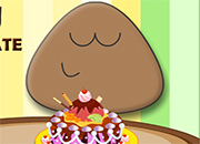 Pou Chocolate Cake | juegos de Pou - jugar online - descargar - cartoon