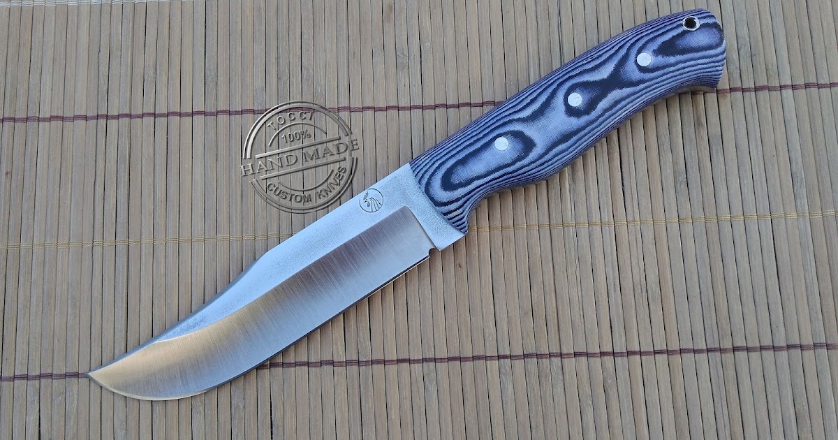 Нож 'Фаворит' Clip Point-стомана N690!Handmade "Favorite-Guardless ...