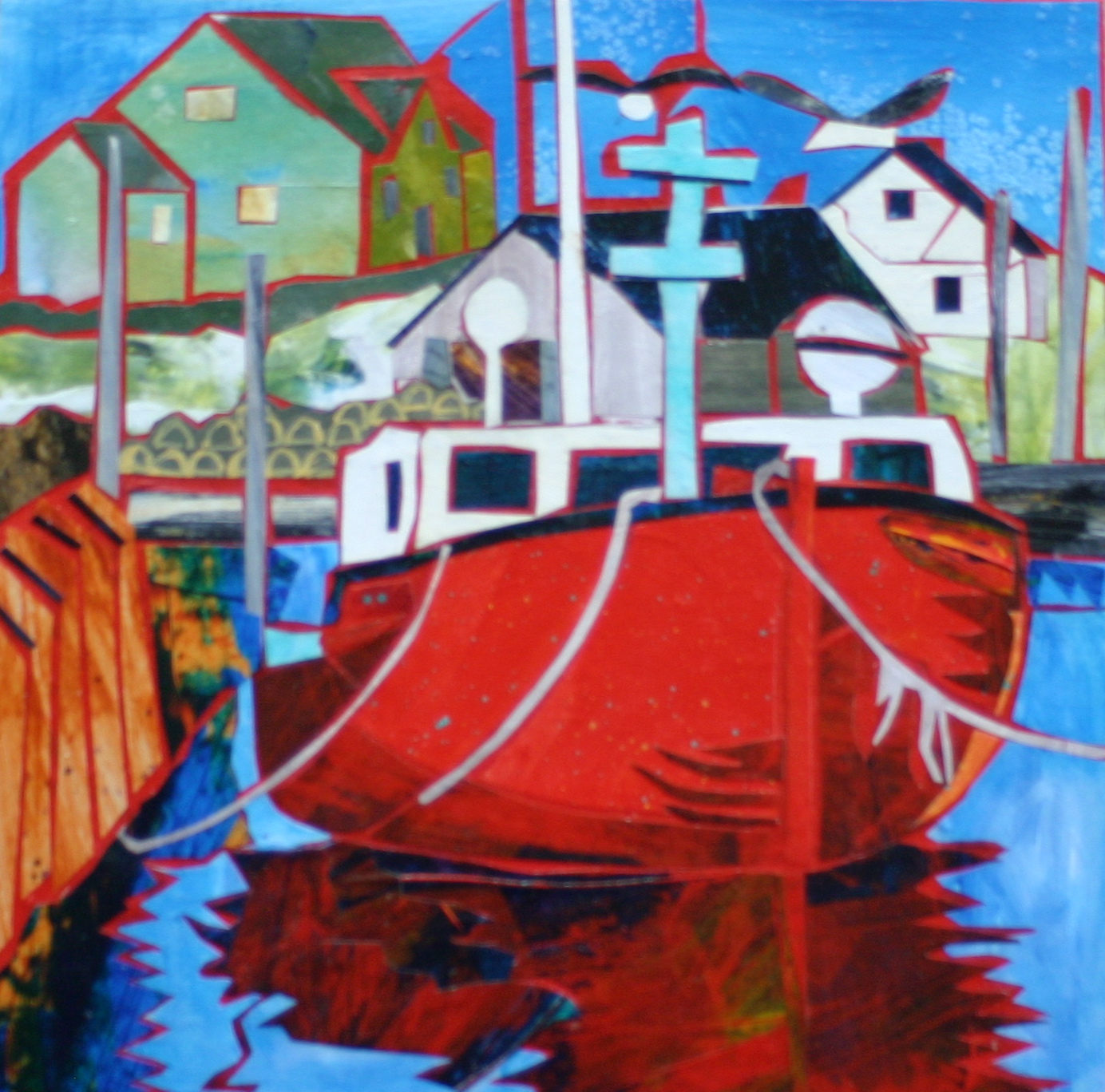 Andrea Redmond Studio Gallery: Flocking to Peggy's Cove, Jo Beale ...