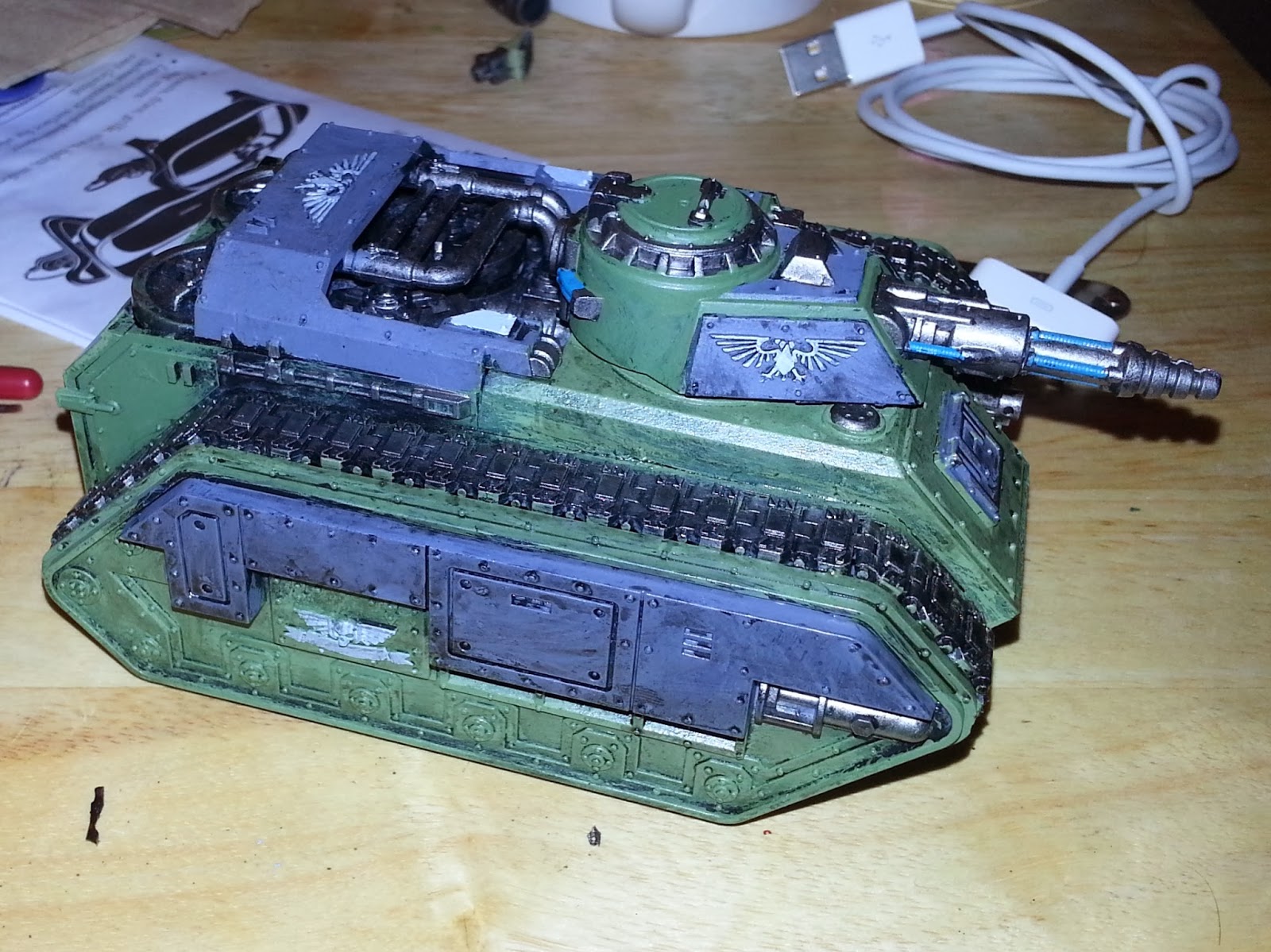 40K For the Win: WIP Monday: Imperial Guard: Bane Wolf, Veterans, and ...