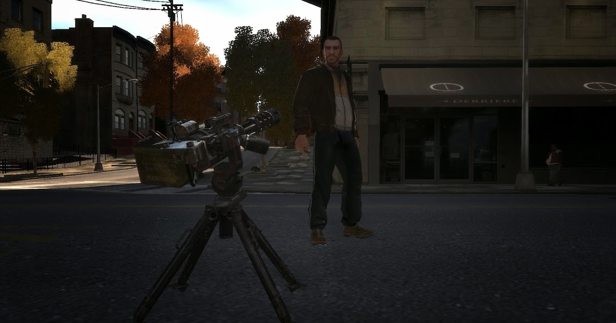 GTA X Scripting - JulioNIB mods: GTA IV - COD Sentry guns mod