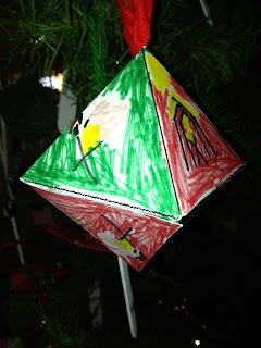 I Love New Crayons: Christmas Math Projects: Geometric Ornaments