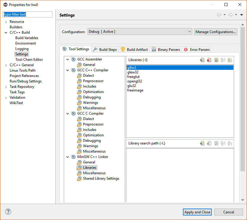 Jrcrulida Setting Up Eclipse And Opengl Using Msys2 Mingw Part 2
