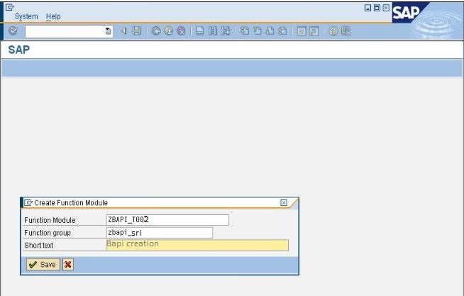 How to Create BAPI in SAP ABAP