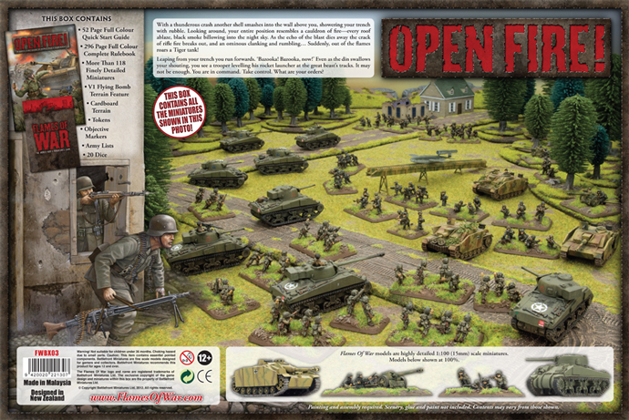 Aurelius Legion: Flames of War - Open Fire Box Set