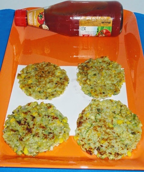 Vidya's Recipes: Corn patties recipe - Sweet corn cutlet reccipe