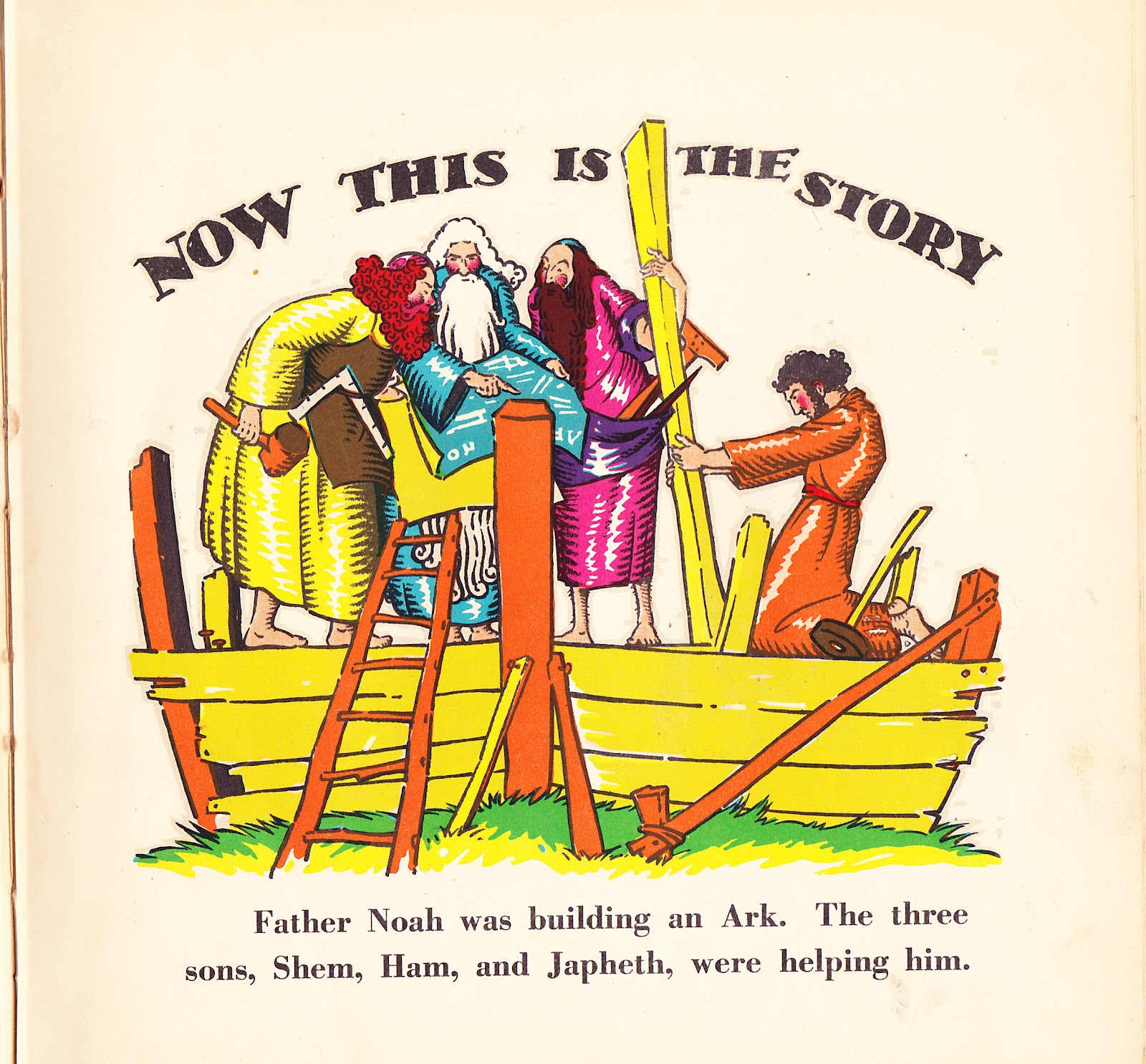 the marlowe bookshelf: The Ark of Father Noah and Mother Noah