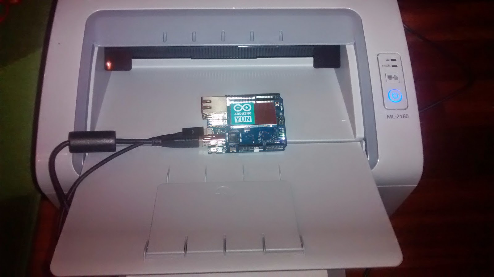 DHOB: Stampante WiFi con Arduino YUN (USB over IP)