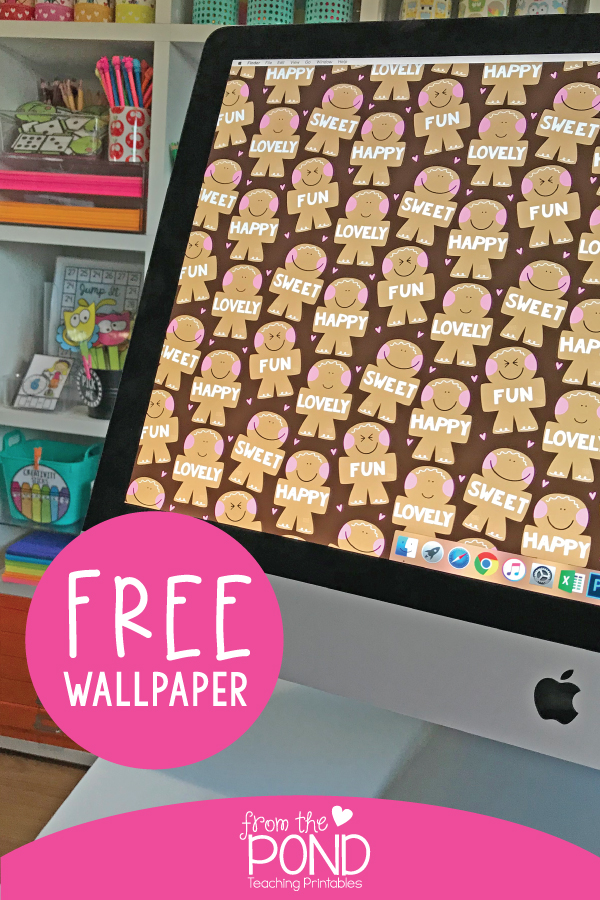 Gingerbread Screen Wallpaper | From the Pond