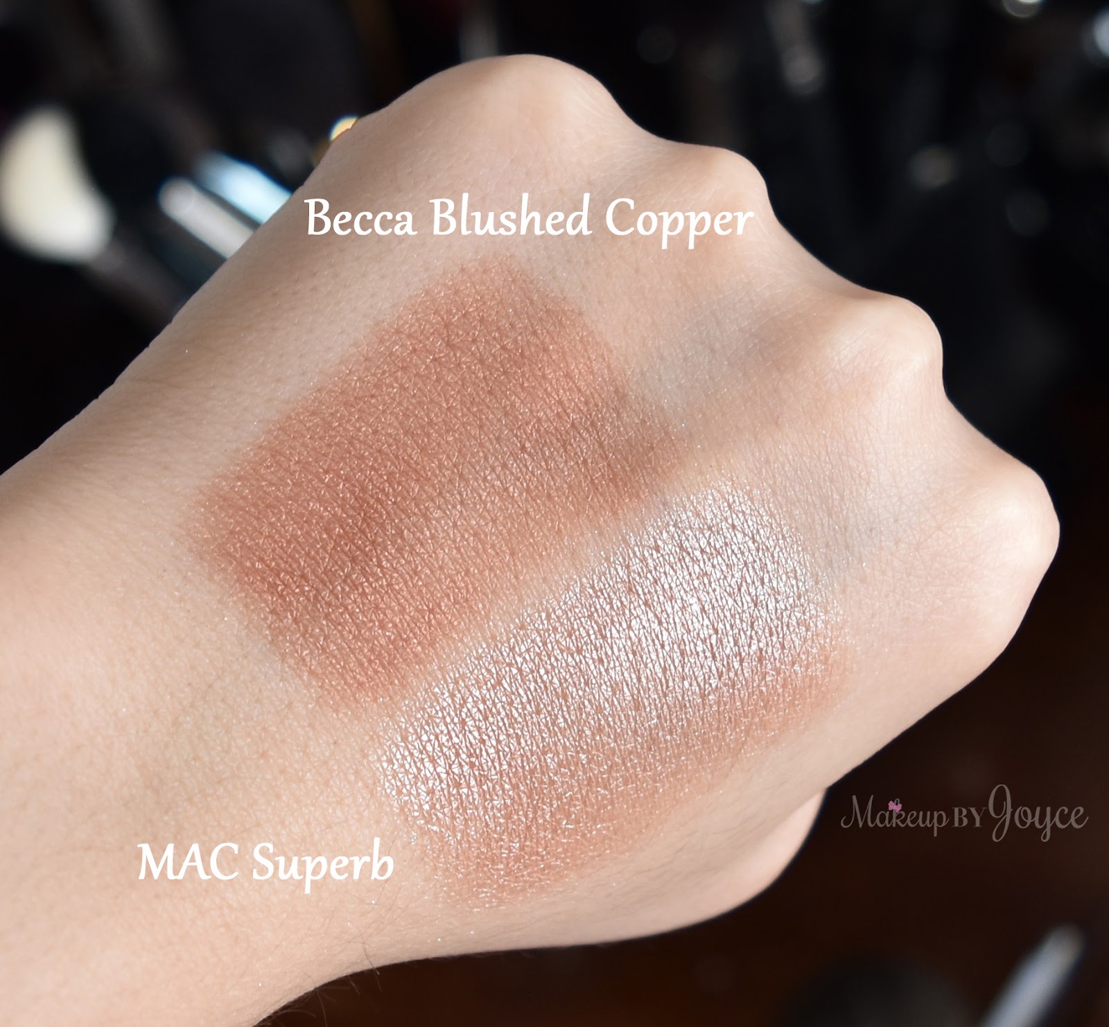 MakeupByJoyce ** !: Swatches + Review: Becca Shimmering Skin Perfector ...