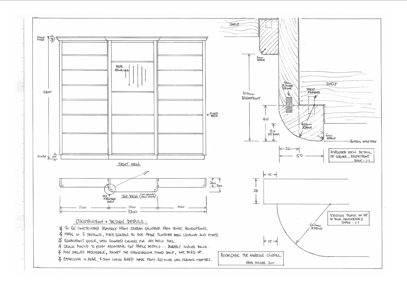 The Joy of Wood: Getting started on a break-fronted Art Deco style ...