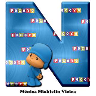 Letras de Pocoyo. Pocoyo Letters. - Oh my Alfabetos!