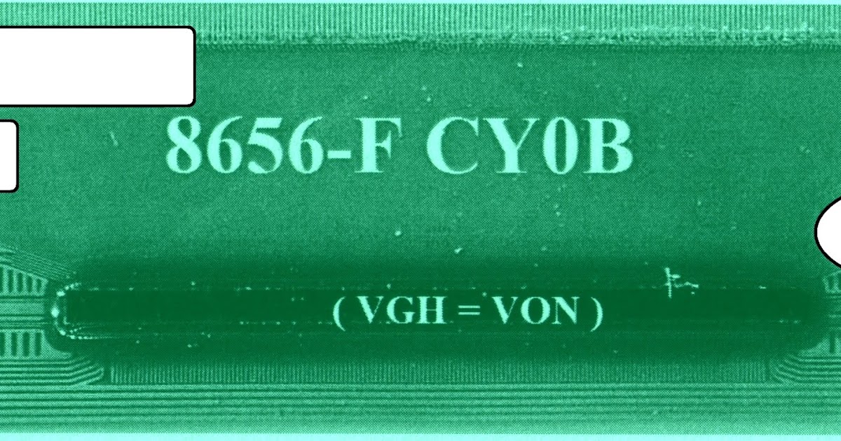 MEMORY DUMP TV: 8656-F CY0B