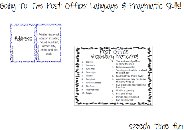 Going To A Post Office: Language & Pragmatic Skills!! (AND GIVEAWAY ...