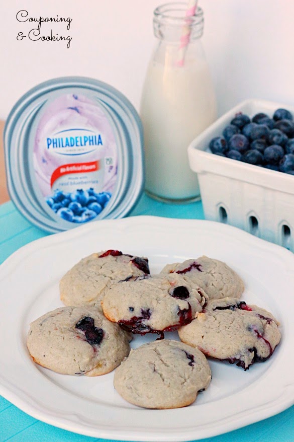Tobins' Tastes: Blueberry Cheesecake Cookies {With Philadelphia ...