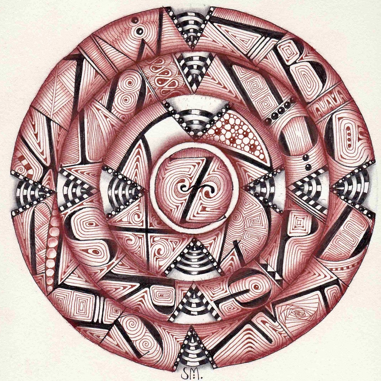 SimTangle : CZTclasses, Zendala Moments#2 and DC#386