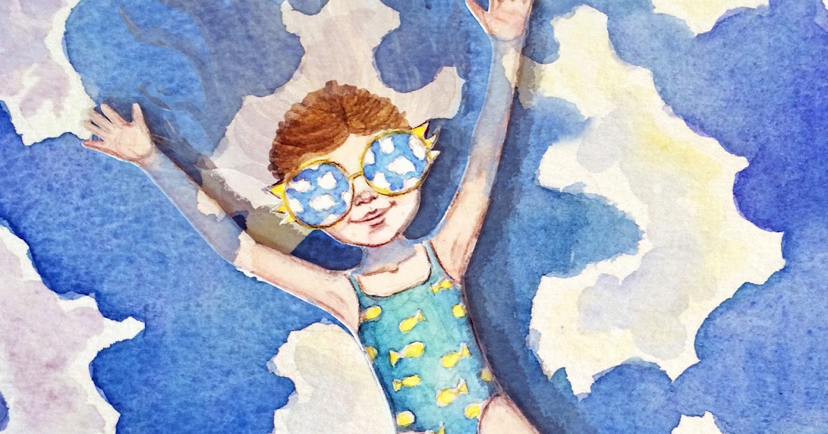 Elizabeth Bostic Illustration & Design: Floating Girl: Playing with ...