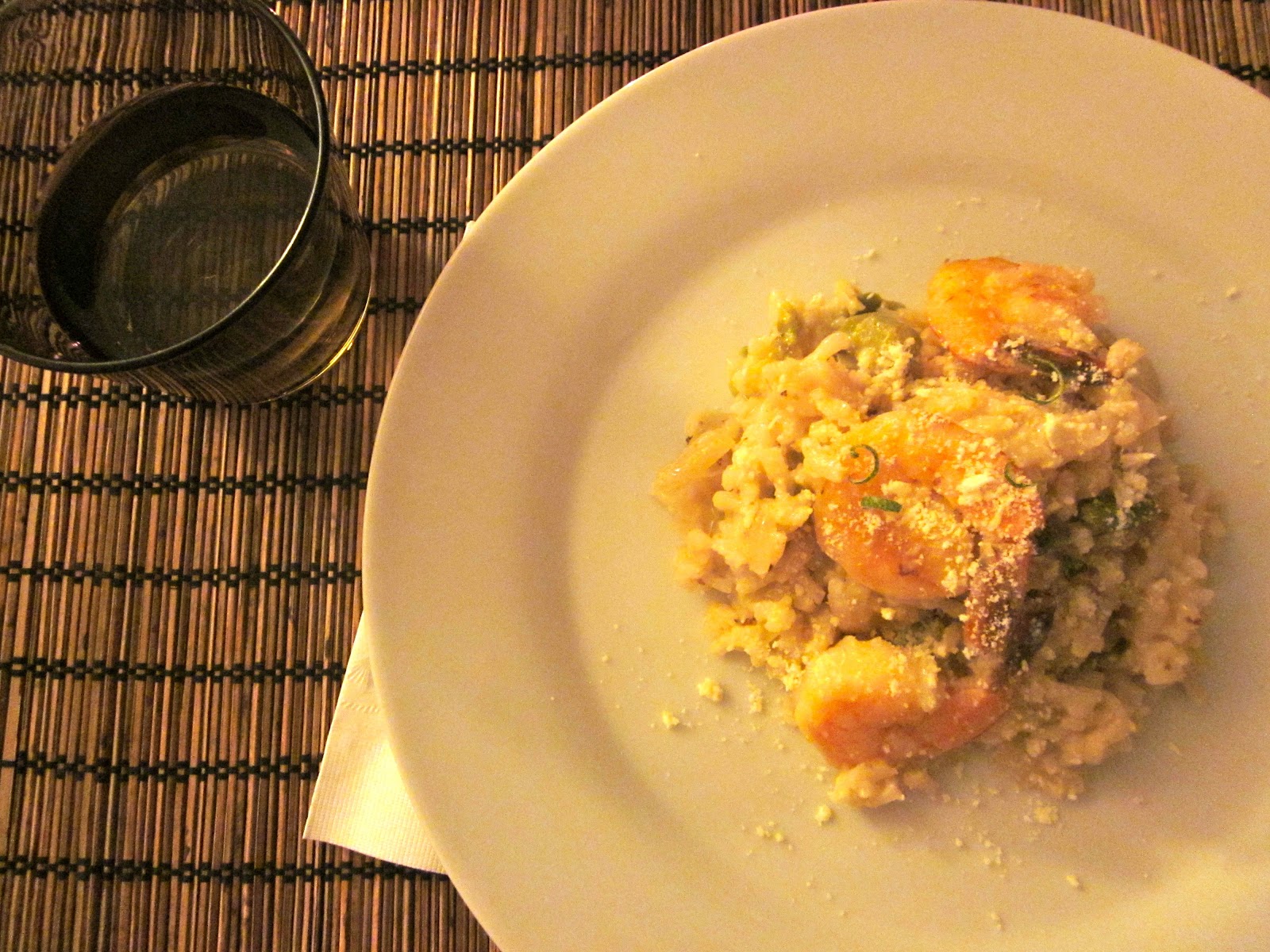My Kitchen Diary: Ριζότο με γαρίδες, σπαράγγια και μοσχολέμονο και μια ...