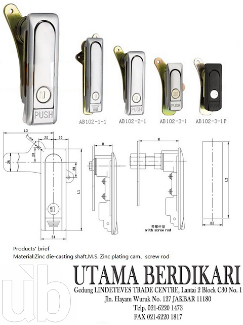 Kunci Panel: Kunci Panel merk haitan Type AB803ref