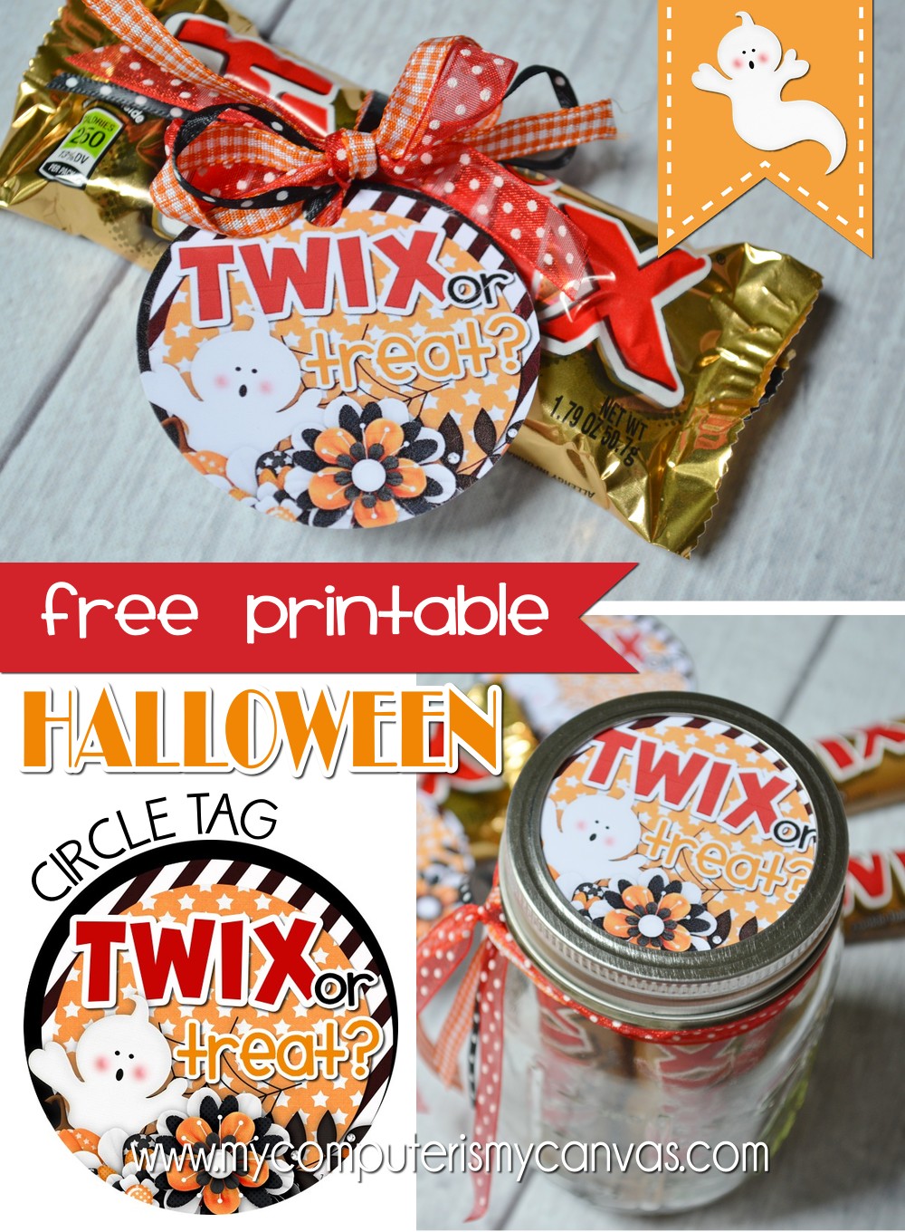 {FREEBIE} Twix or Treat Tag - My Computer is My Canvas