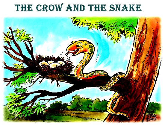 The Crow and the Black Snake - Legen-T-ask