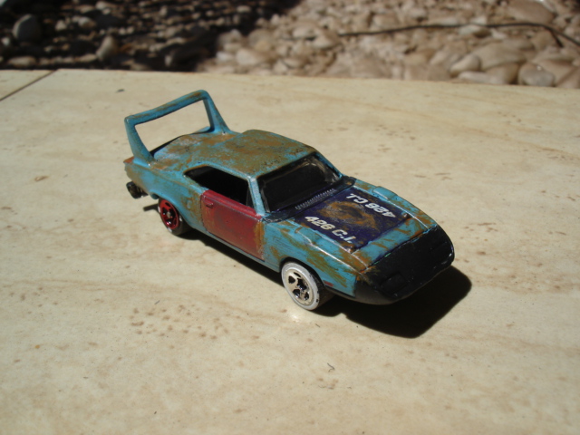 by Marcos SS: '70 Plymouth SuperBird Thrashed Rust