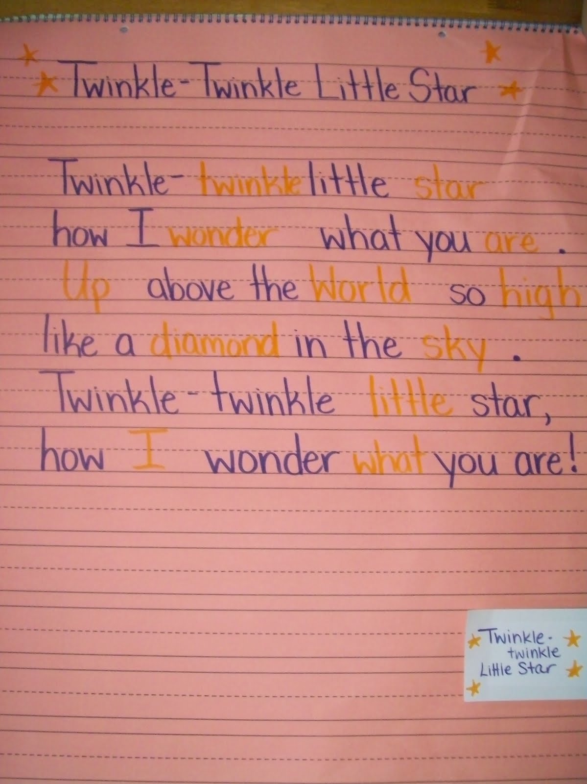 The Delks: Day 7- Twinkle-Twinkle