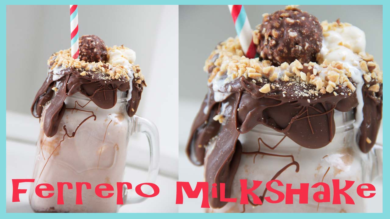EYE can make that!: FERRERO ROCHER CHOCOLATE BOMB MILKSHAKE