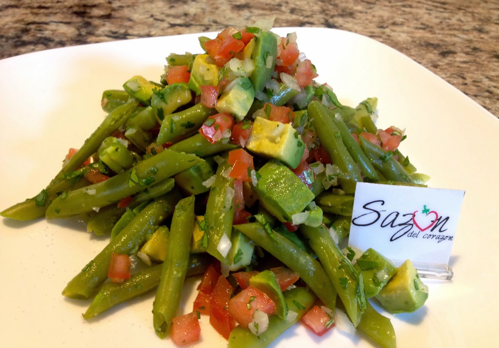 Sazón del corazón: Ensalada de ejotes