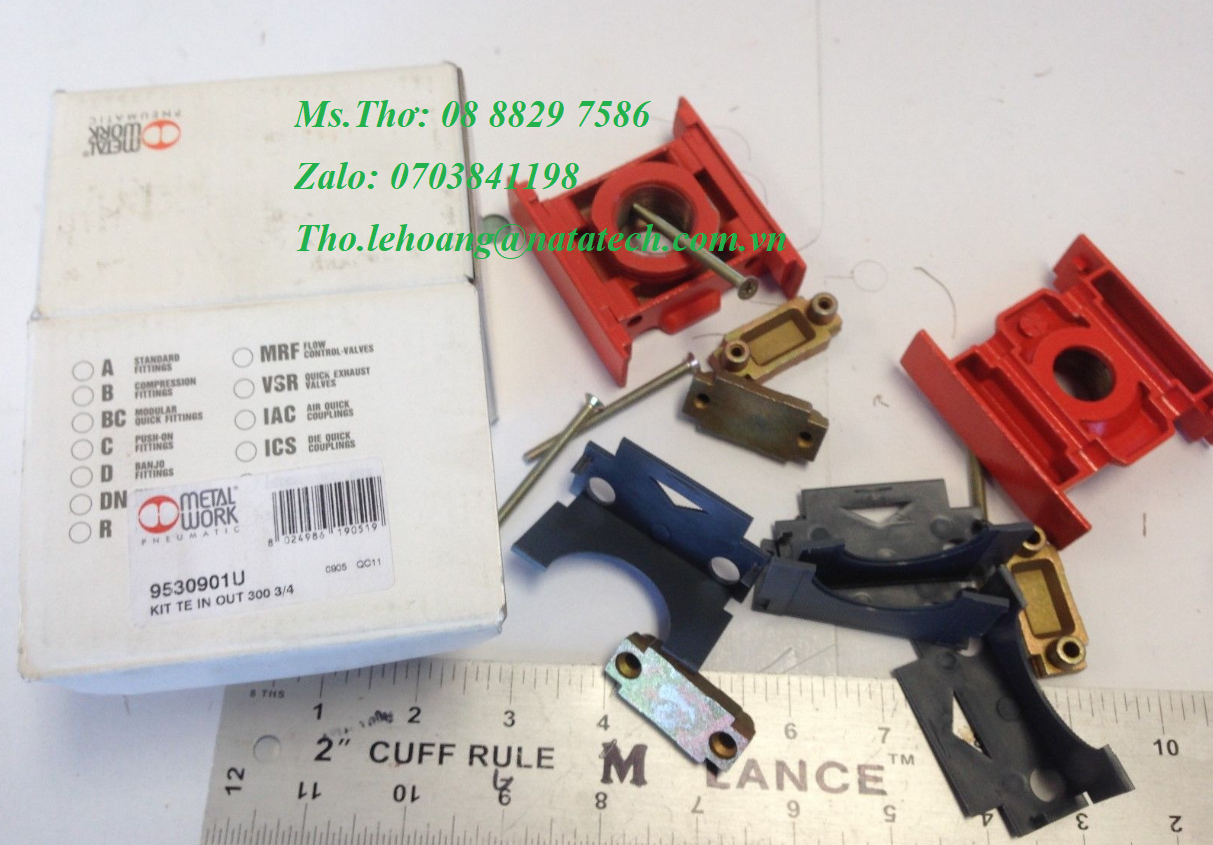 Khóa khí nén Metal Work V3V 300 3/4 - 4470001UA